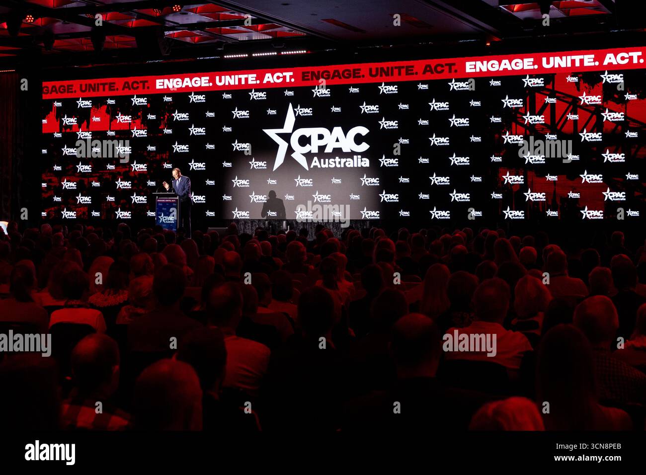 Former Australian Prime Minister Tony Abbott speaks during the CPAC ...