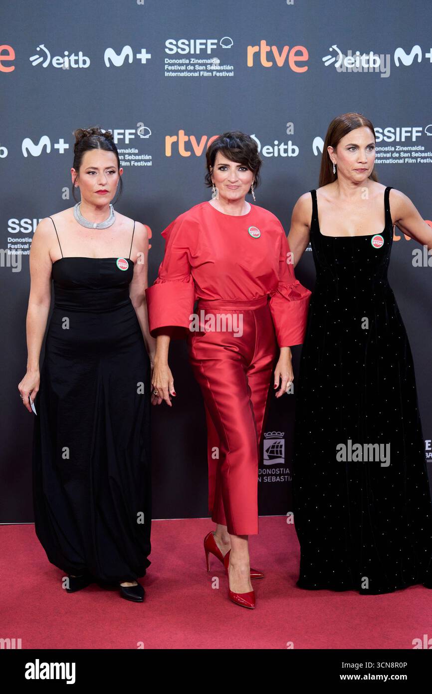 Toni Acosta, Itziar Ituno, Silvia Abril attended Red Carpet Opening ...