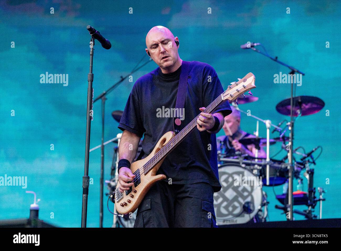 Aaron Bruch of Breaking Benjamin performs during the Louder Than Life ...