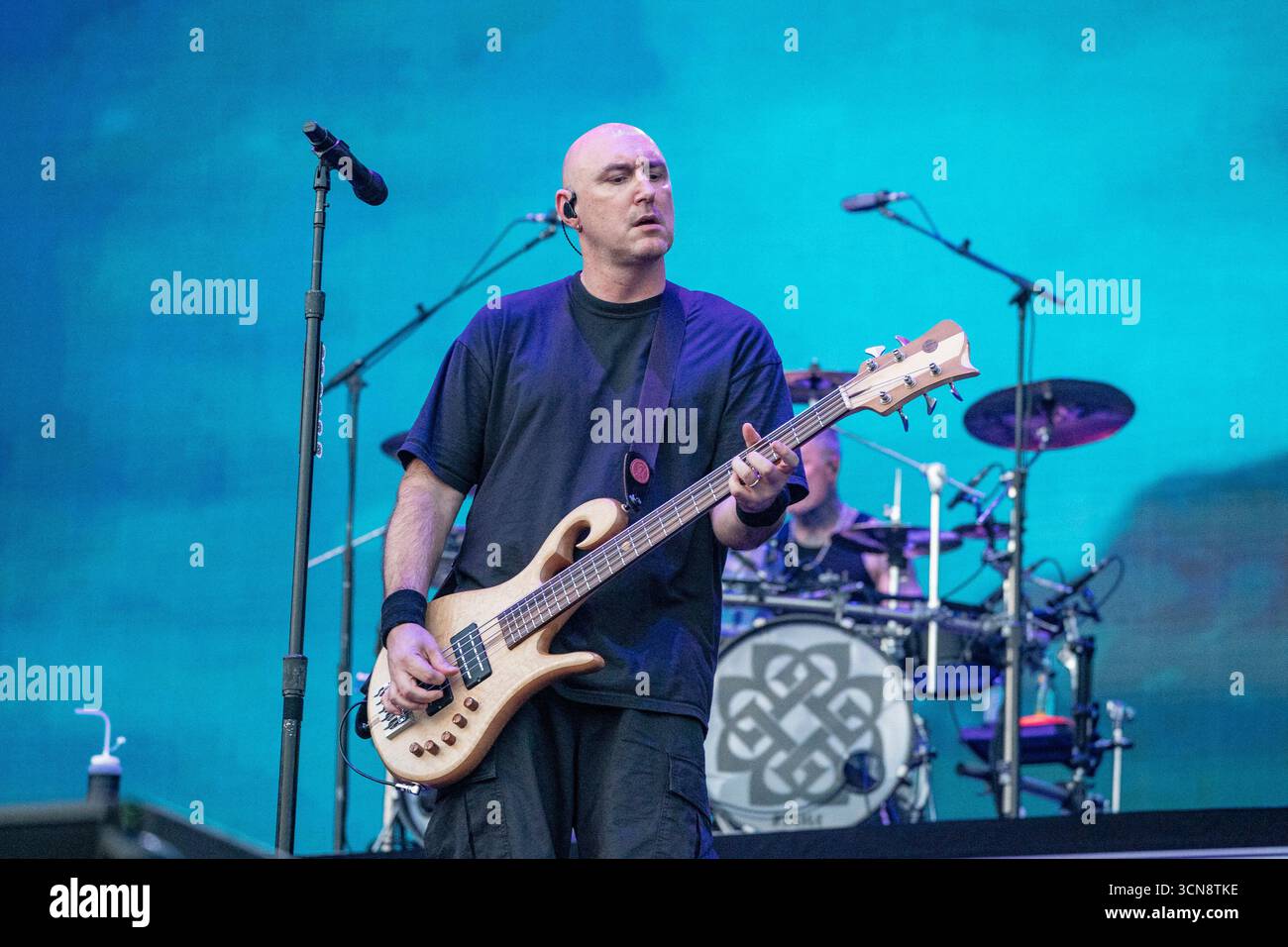 Aaron Bruch of Breaking Benjamin performs during the Louder Than Life ...