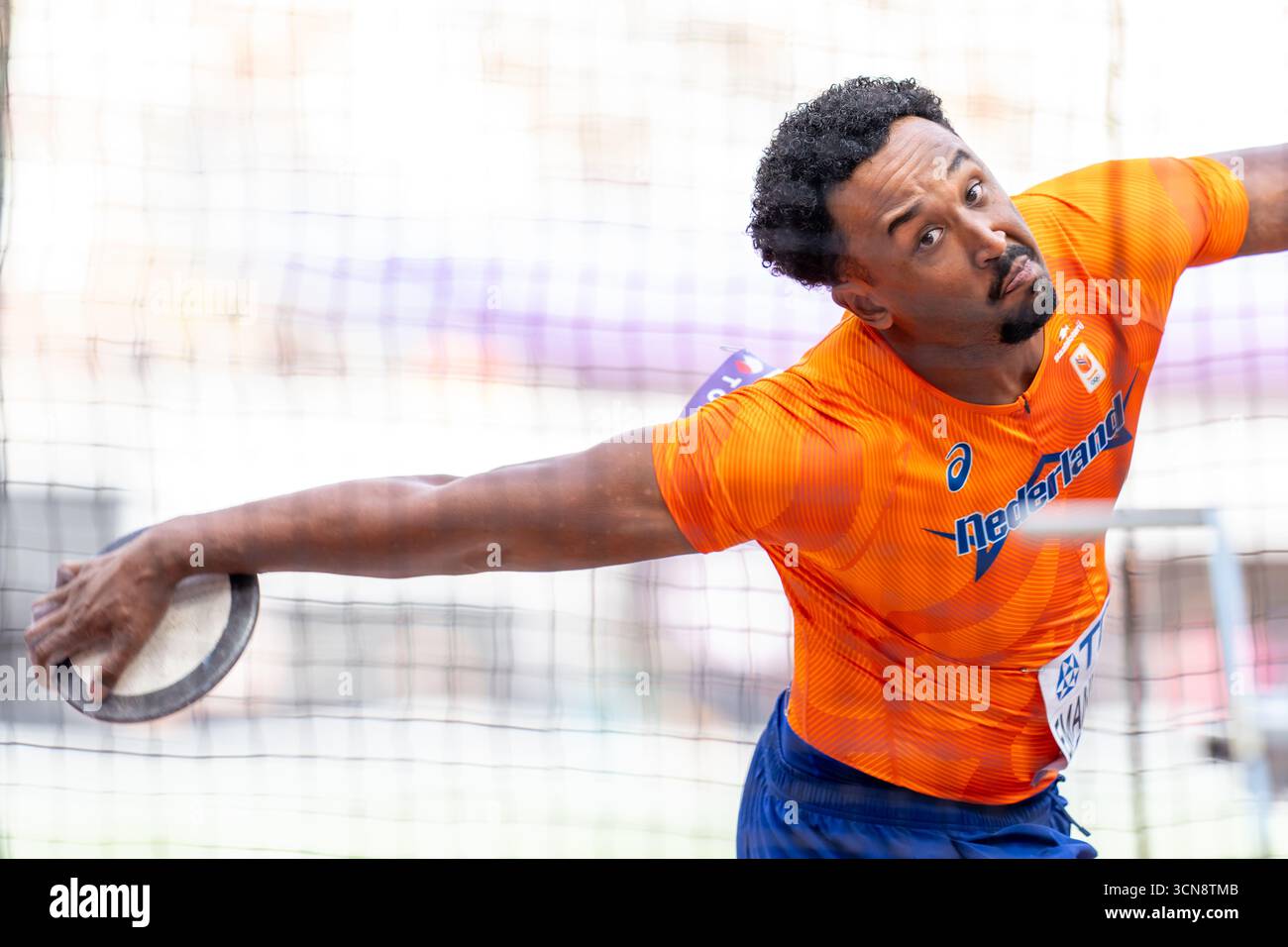 TOKYO, JAPAN - SEPTEMBER 20: Shaquille Emanuelson of the Netherlands ...