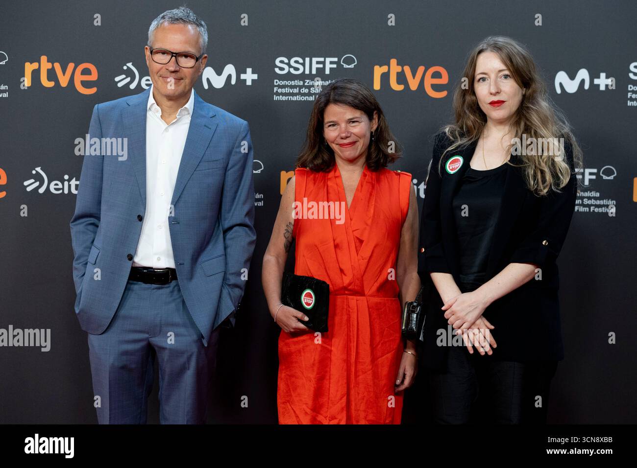 Christoph Friedel, Tatiana Leite and Pilar Palomero attended Red Carpet ...