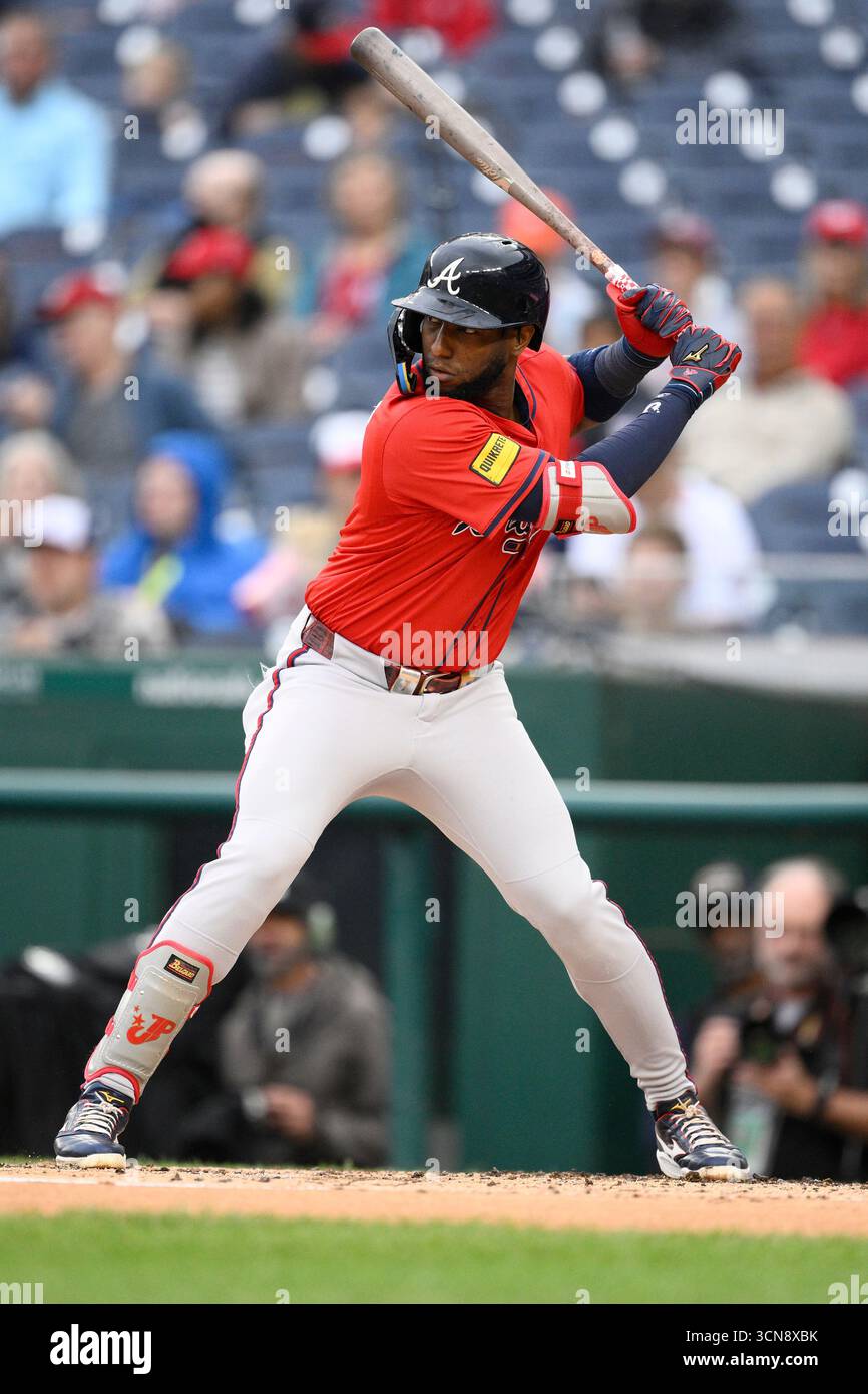 Atlanta Braves' Jurickson Profar in action during a baseball game ...
