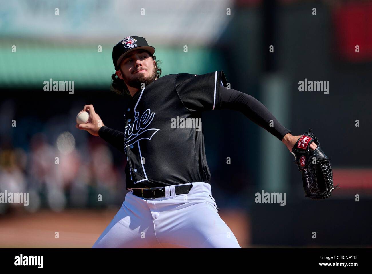 Erie SeaWolves pitcher Jaden Hamm (21) during an MiLB Eastern League ...
