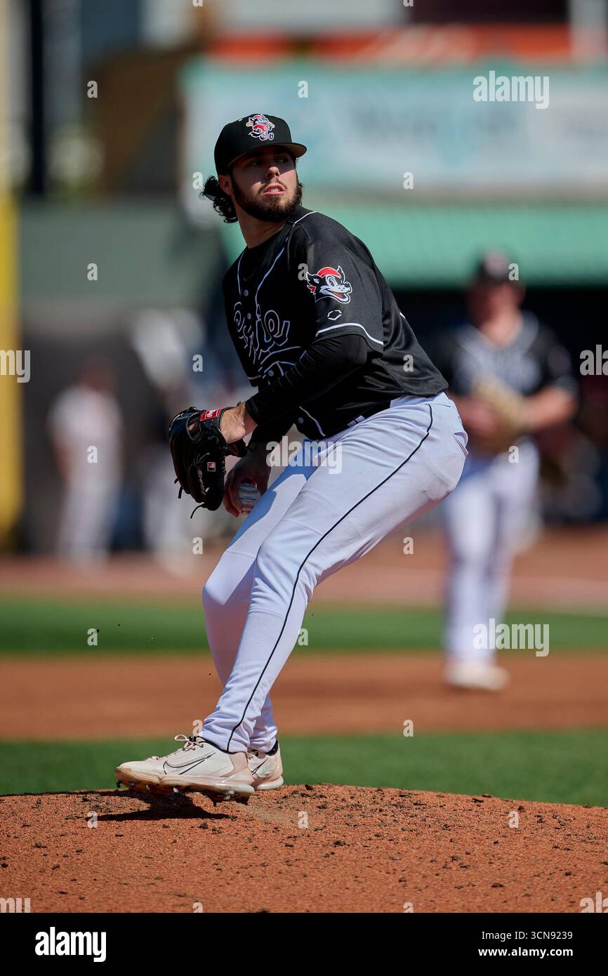 Erie SeaWolves pitcher Jaden Hamm (21) during an MiLB Eastern League ...