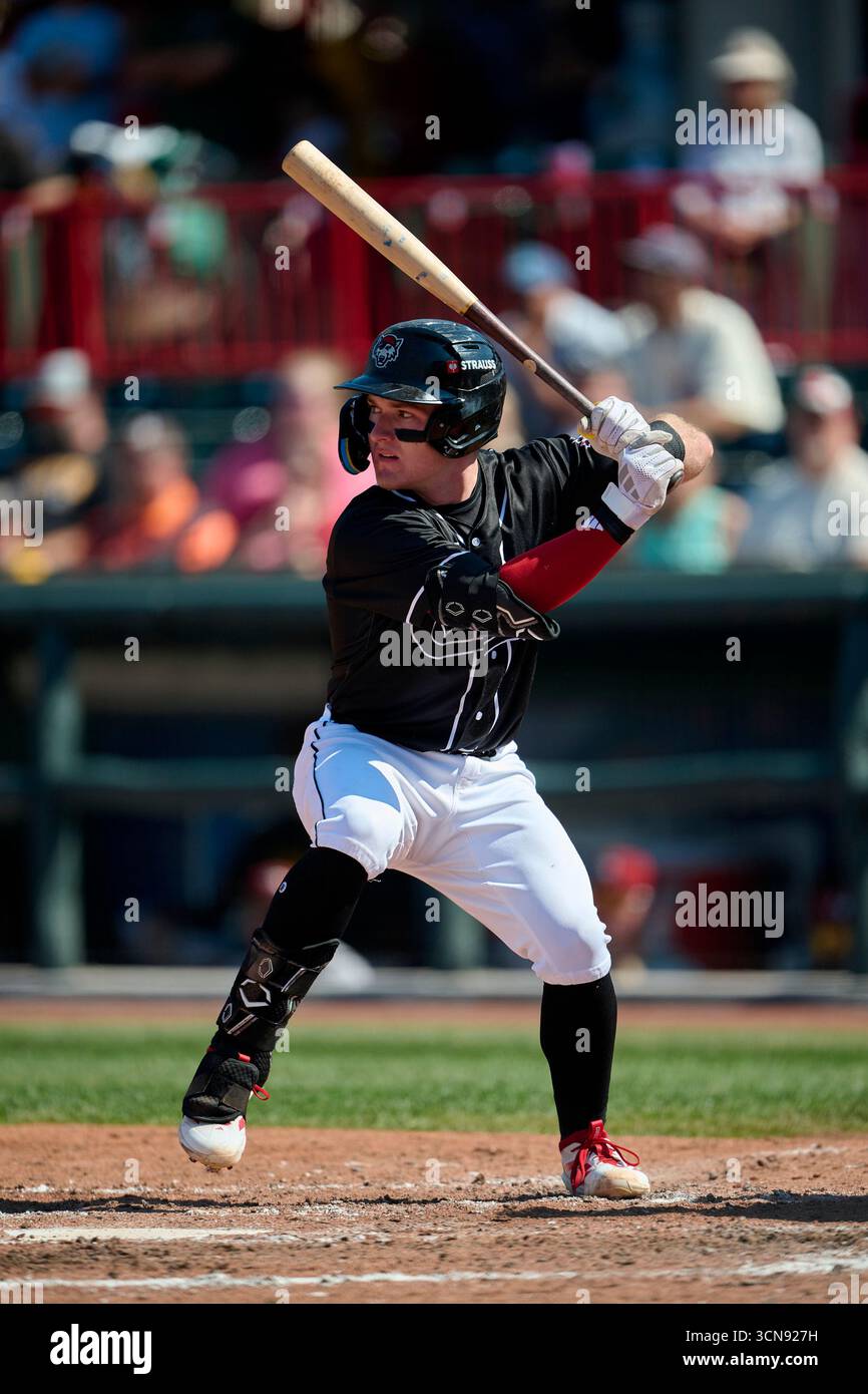 Erie SeaWolves Kevin McGonigle (2) bats during an MiLB Eastern League ...