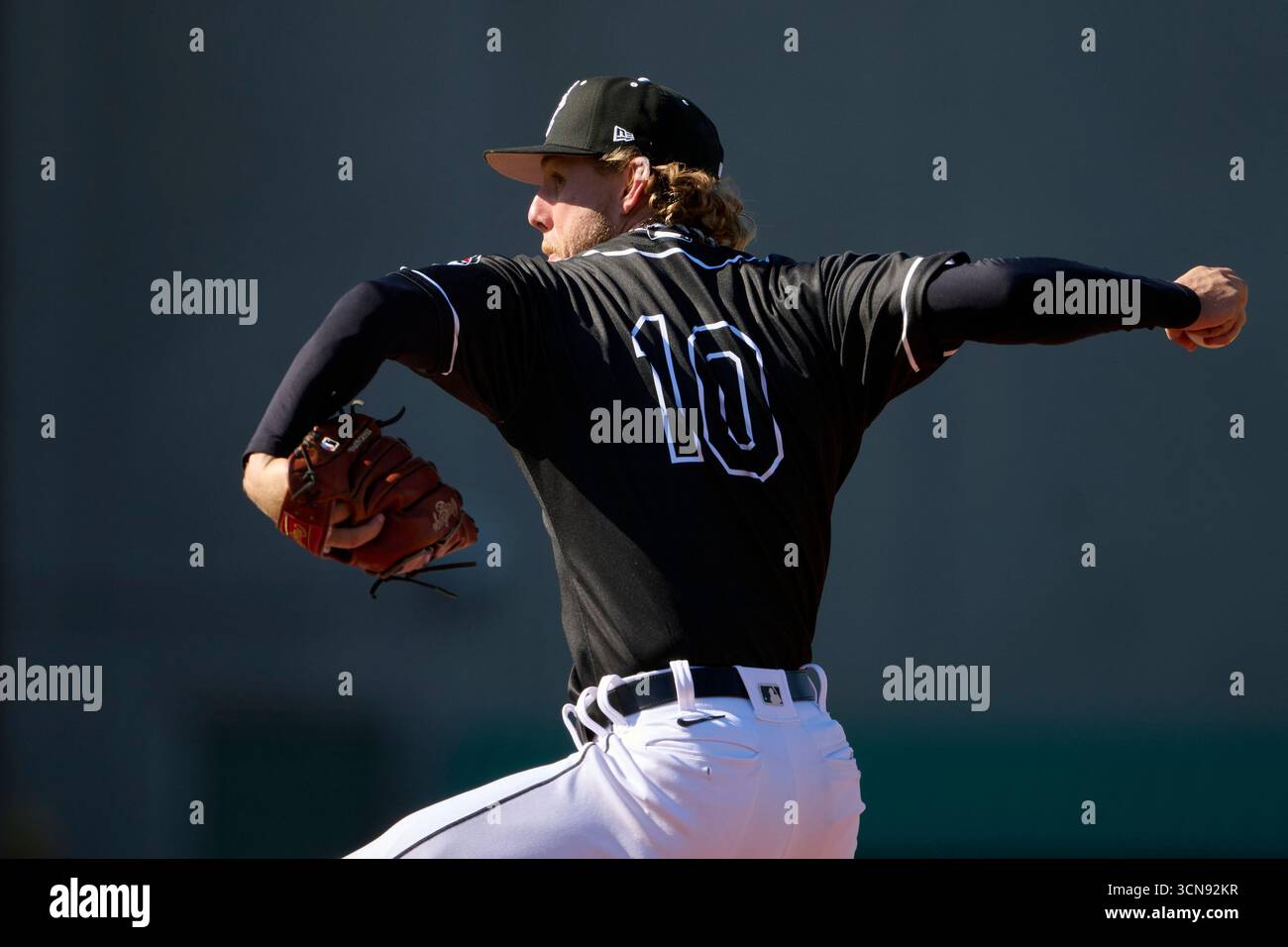 Erie SeaWolves pitcher Blair Calvo (10) during an MiLB Eastern League ...