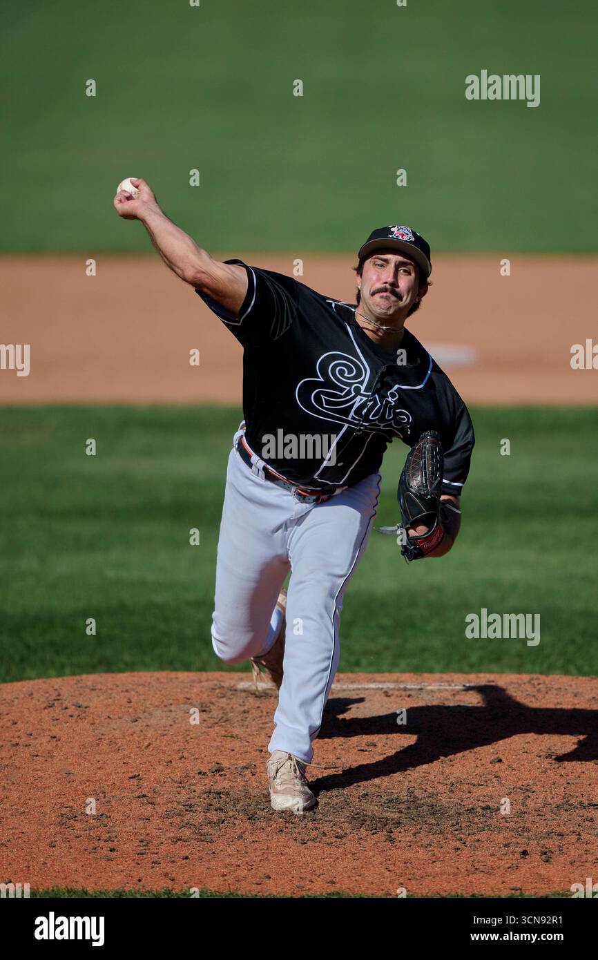 Erie SeaWolves pitcher Eric Silva (28) during an MiLB Eastern League ...
