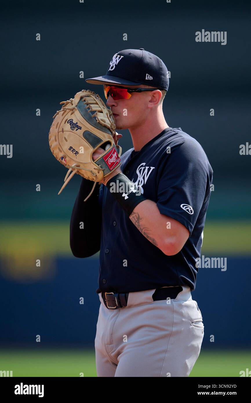 Scranton/Wilkes-Barre RailRiders first baseman T.J. Rumfield (34 ...