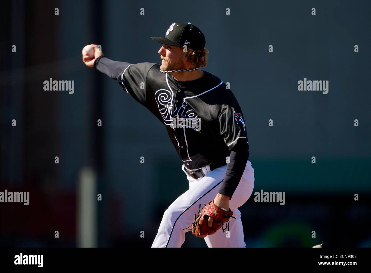 Erie SeaWolves pitcher Blair Calvo (10) during an MiLB Eastern League ...