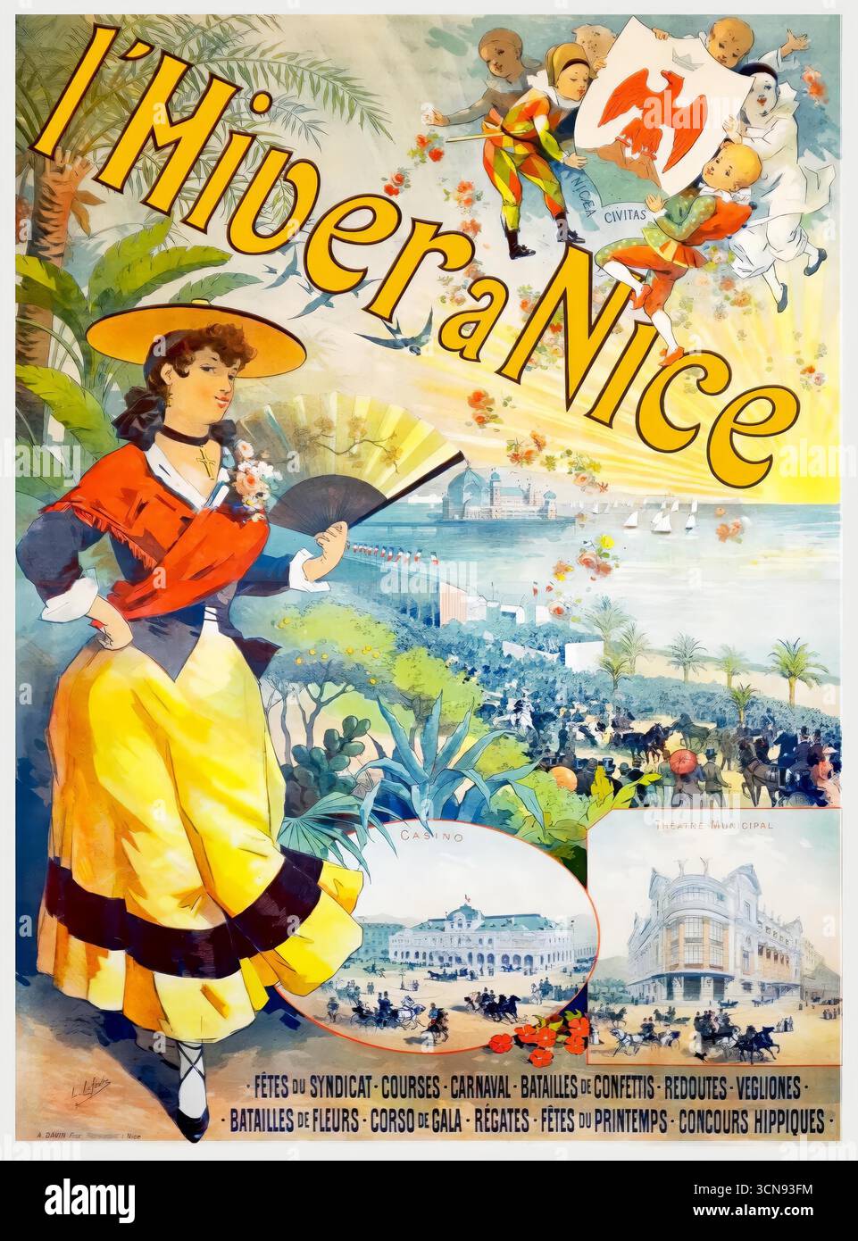 Nice travel posters hi-res stock photography and images - Alamy