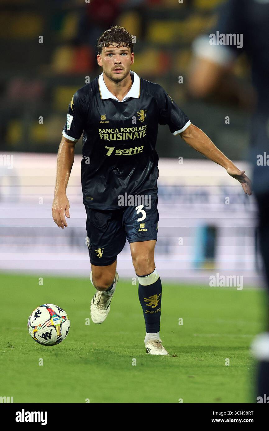 Gabriele Calvani seen in action during the Serie B 2025-2026 match day ...