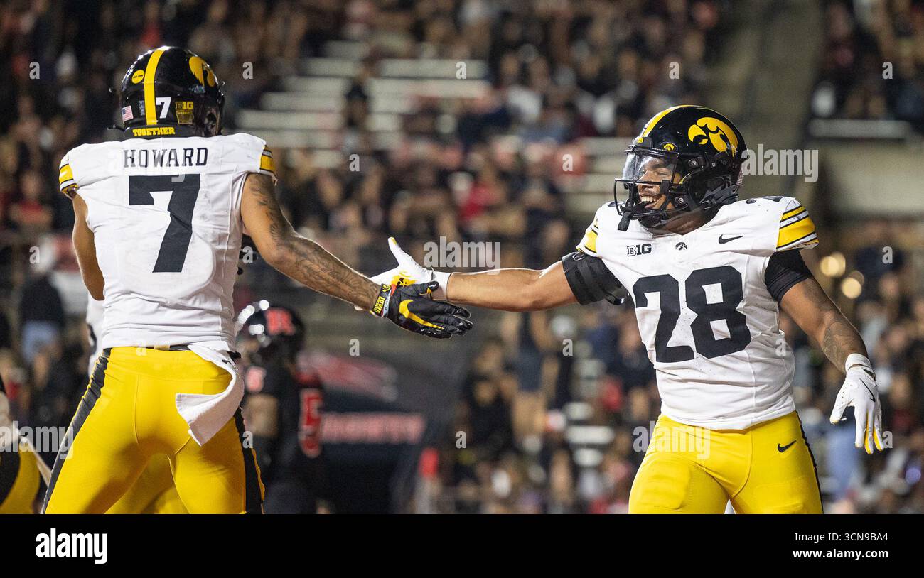 September 19, 2025, Piscataway, New Jersey, USA: IOWA HAWKS' KAMARI ...