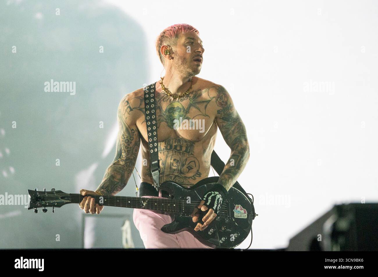 Zacky Vengeance of Avenged Sevenfold performs during the Louder Than ...