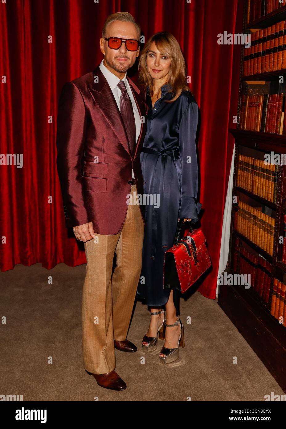 Matt Goss and Chantal Brown attending the London Fashion Week: Barrus X ...