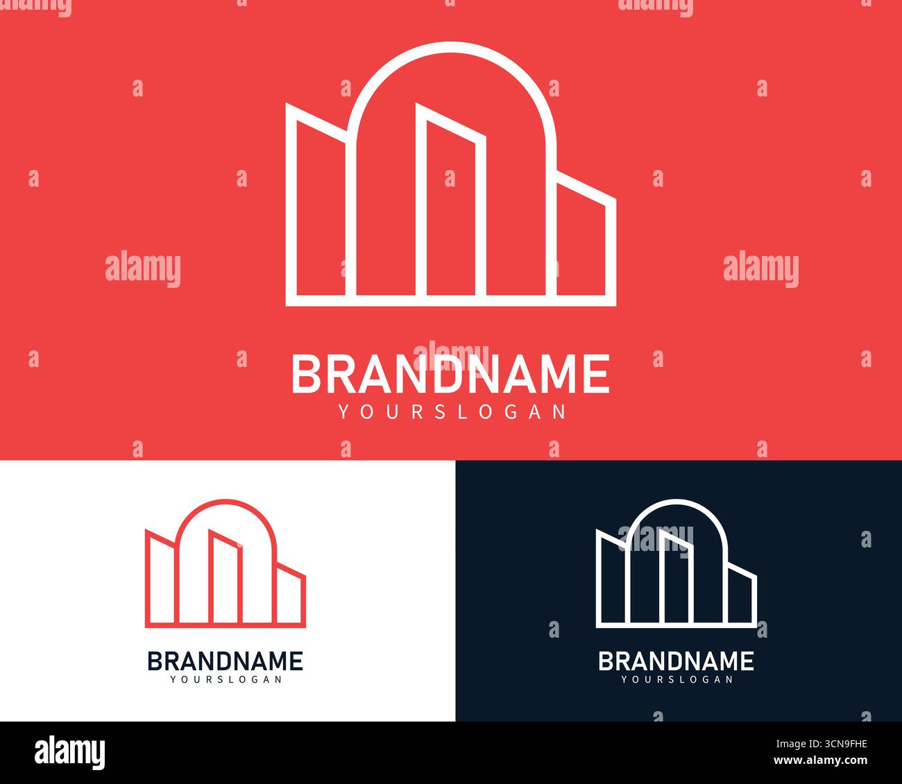Vector construction logo design template Stock Vector Image & Art - Alamy