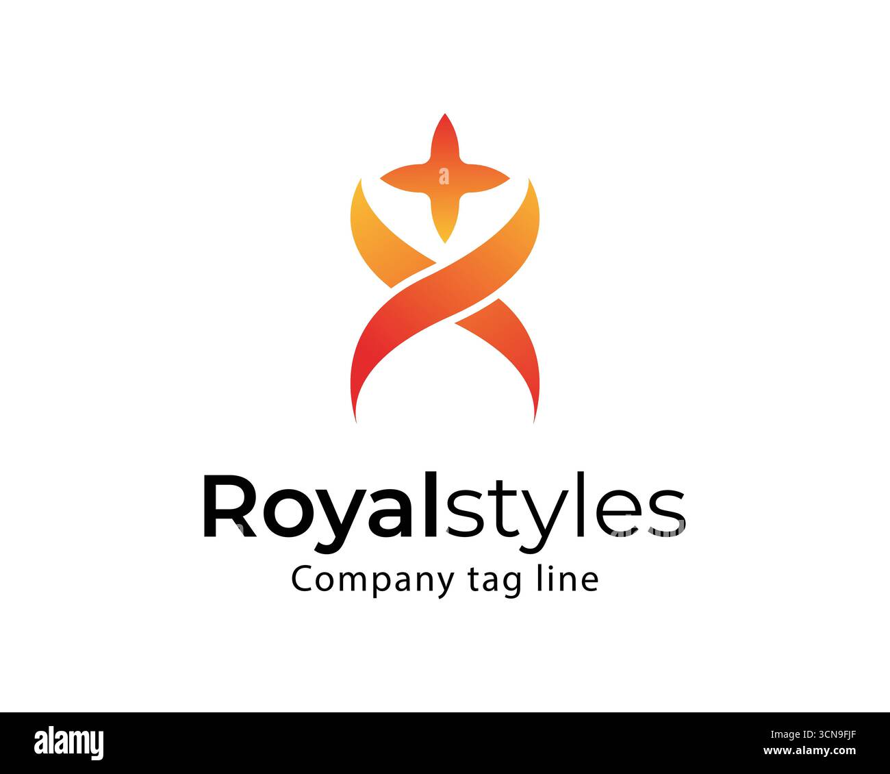 Royal logo vector Stock Vector Images - Alamy