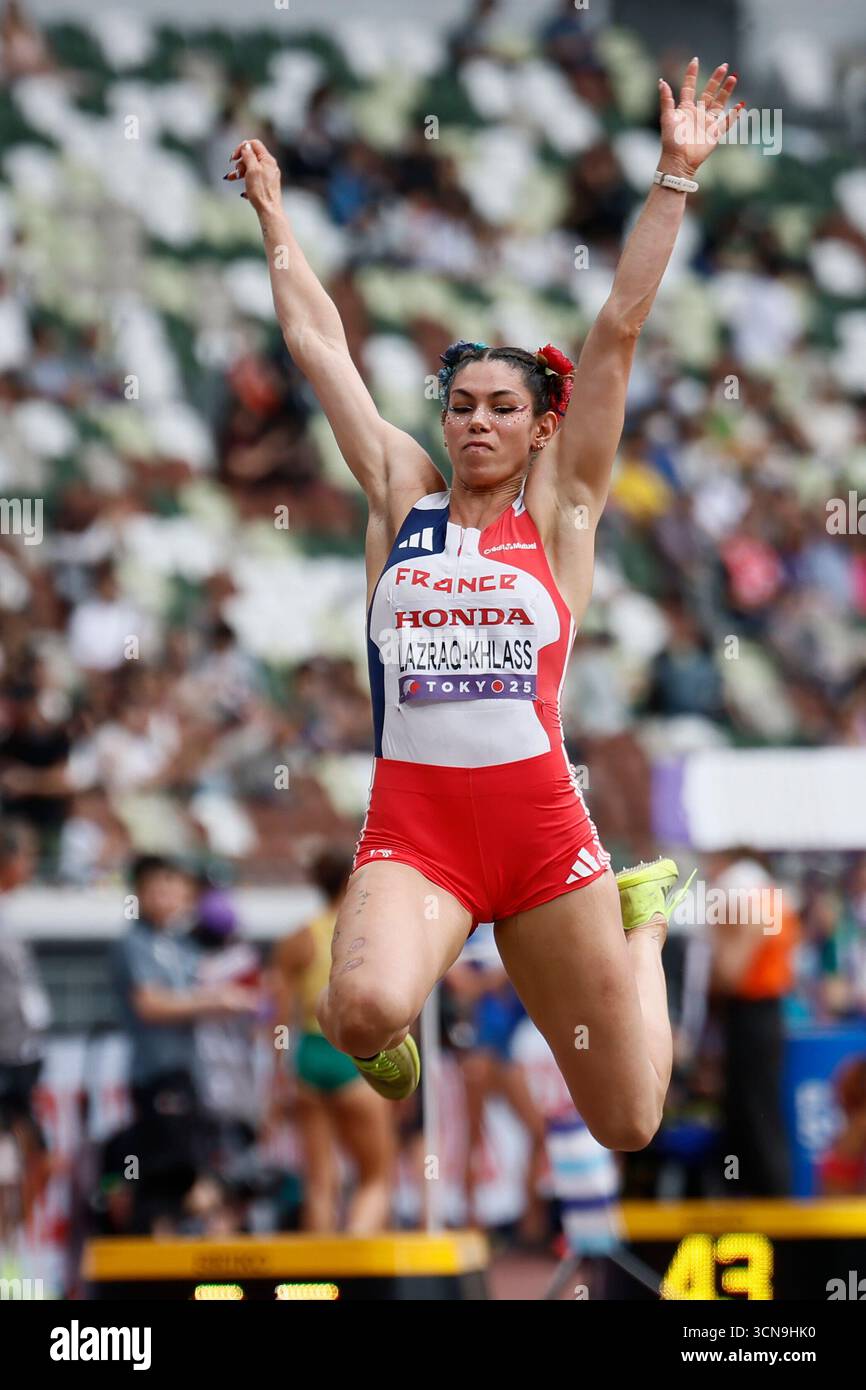 Auriana Lazraq Khlass (FRA) an Tag 8 der World Athletics Championships ...