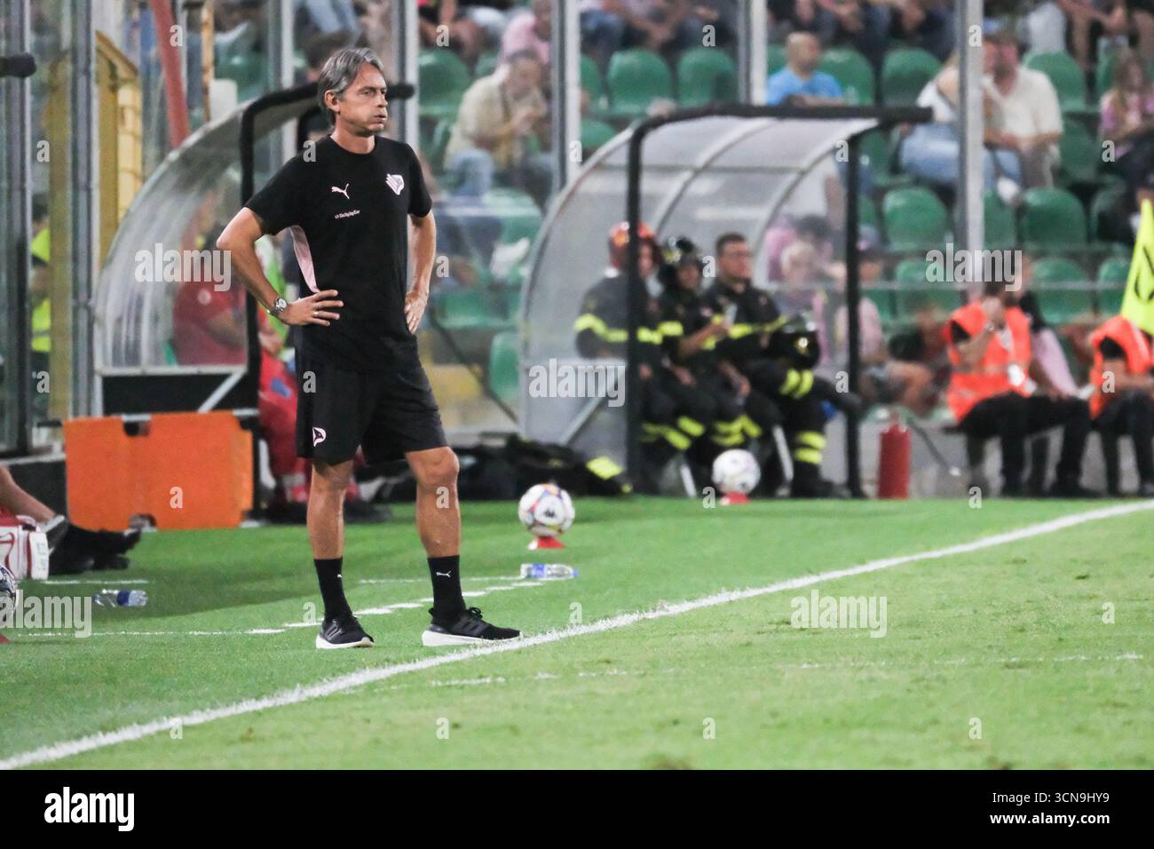 Filippo Inzaghi (Palermo FC) during Palermo FC VS SSC Bari Serie B 25/26 at the Renzo Barbera ...