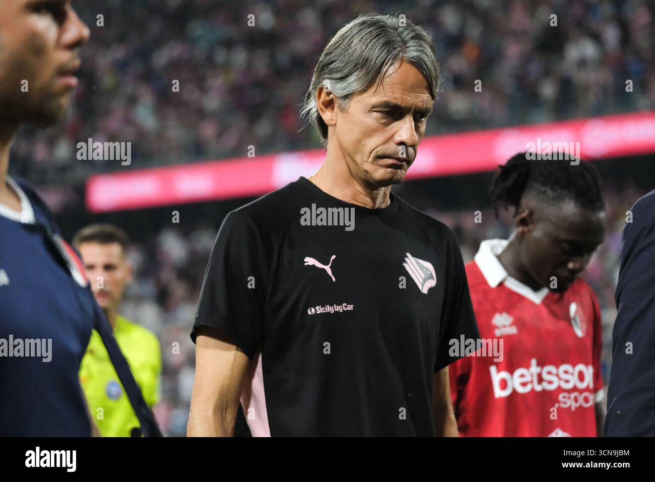 Filippo Inzaghi (Palermo FC) during Palermo FC VS SSC Bari Serie B 25/26 at the Renzo Barbera ...