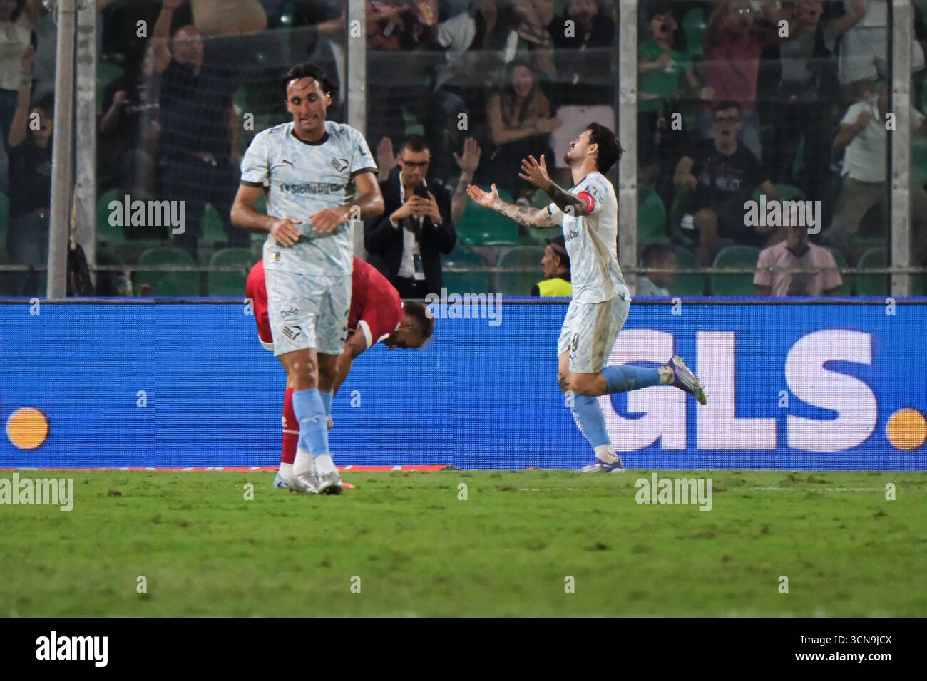 Matteo Brunori (Palermo FC) Gol canceled during Palermo FC VS SSC Bari Serie B 25/26 at the ...