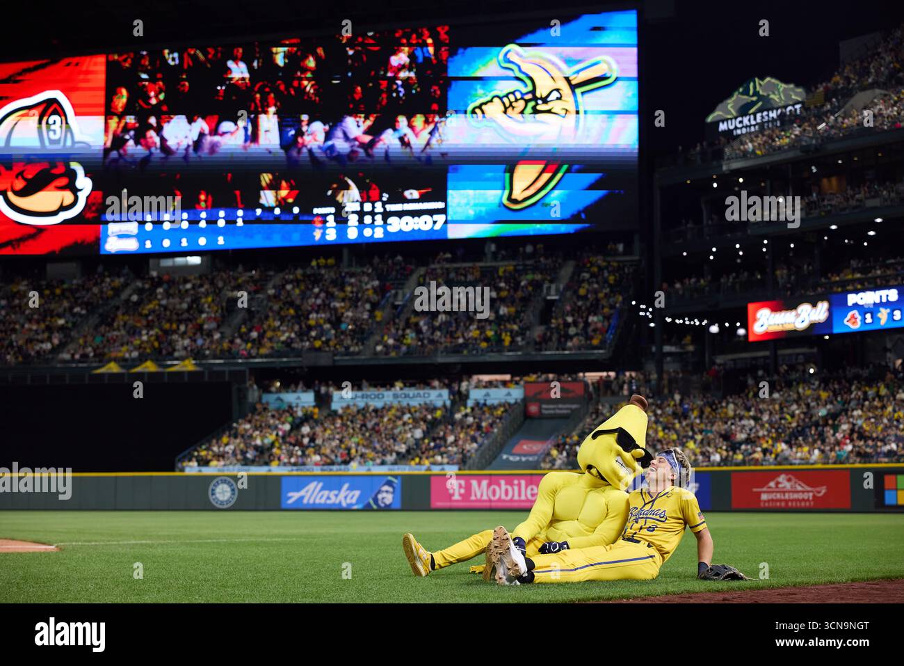 September 19, 2025, Seattle, Washington, USA: Savannah Bananas ...