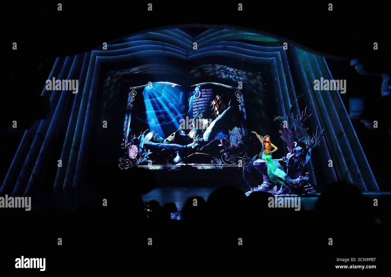 September 18, 2025, Hong Kong, China: Happily Ever Afterâ€ show hold up ...