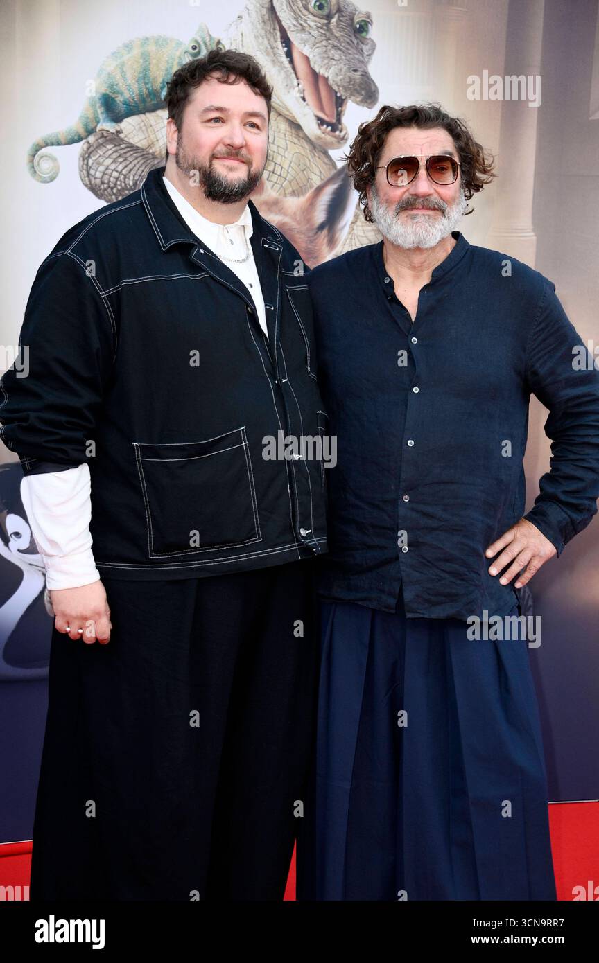 Daniel Zillmann und Heiko Pinkowski bei der Premiere des Kinofilms Die ...