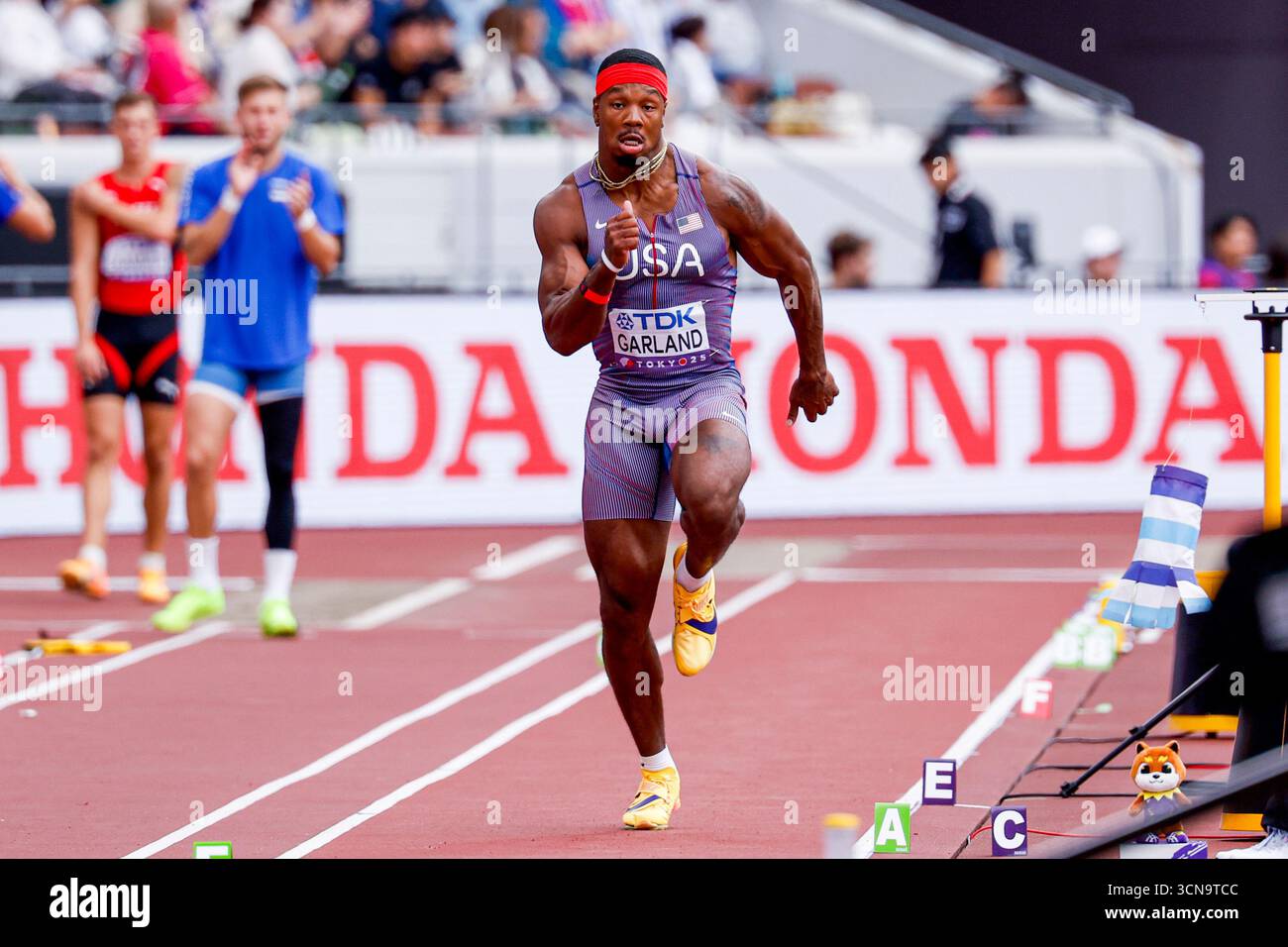 Kyle Garland of United States of America during the Decathlon Men's ...