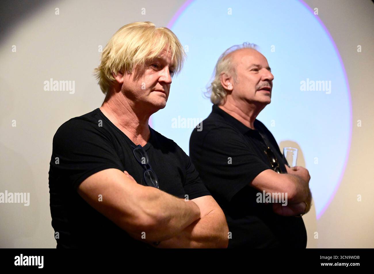 Detlev Buck und Leander Haußmann auf Landkinotour im Bully im Camillo Kino. Görlitz, 19.09.2025 ...