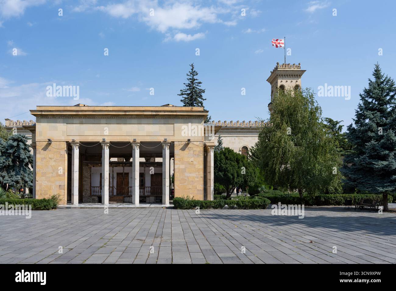 Gori, Georgia. September 9th 2025. The exterior of the house where ...