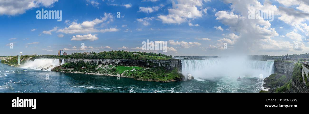 Niagara Falls in September 12, 2025 in Niagara Falls, Canada Stock ...
