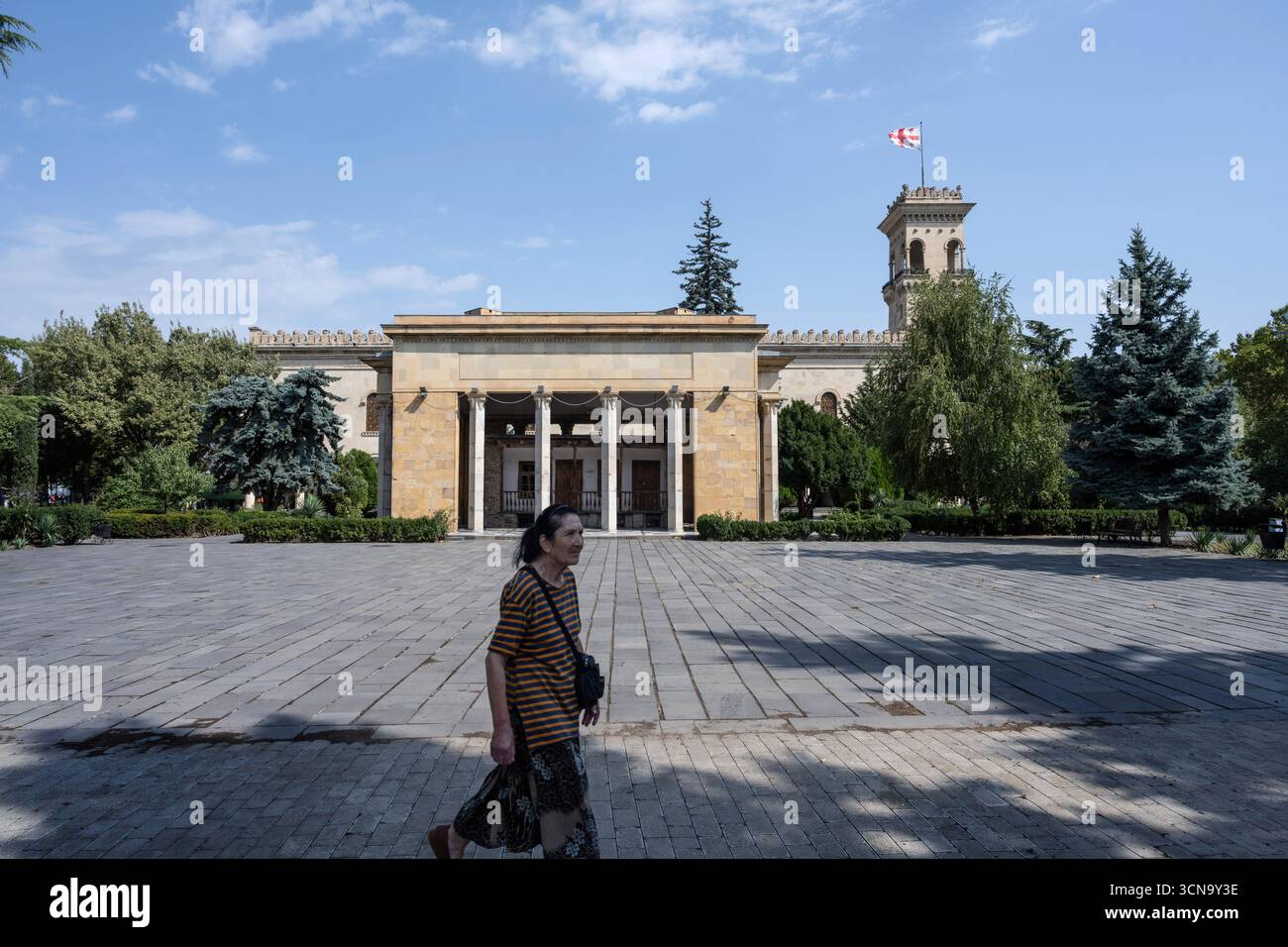 Gori, Georgia. September 9th 2025. The exterior of the house where ...