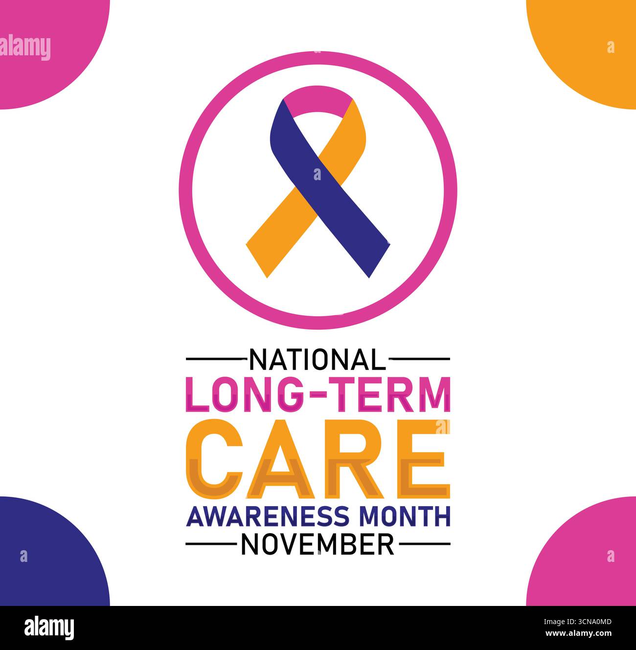 National Long Term Care Awareness Month November. banner for social ...