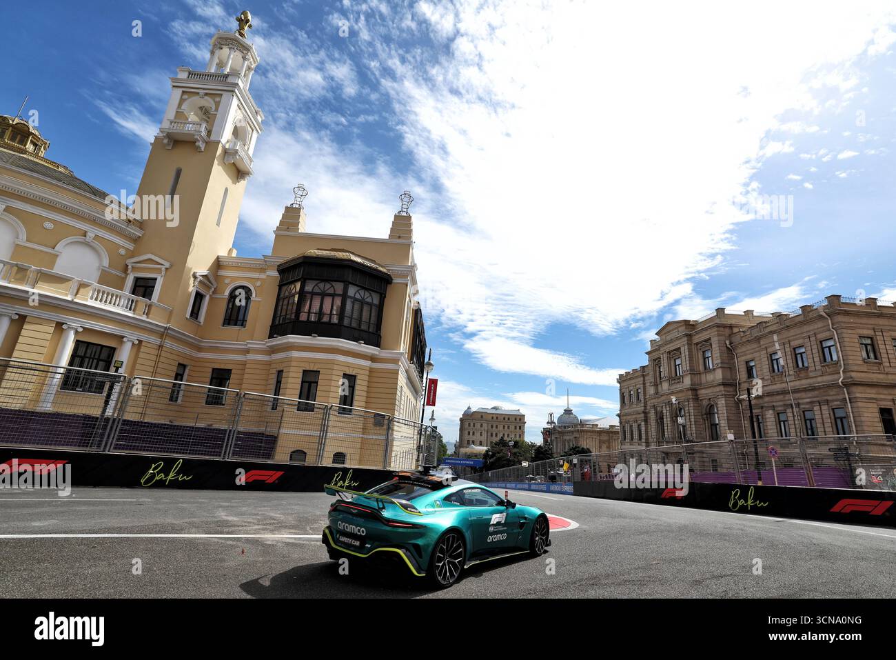 Aston martin safety car 2025 hi-res stock photography and images - Alamy
