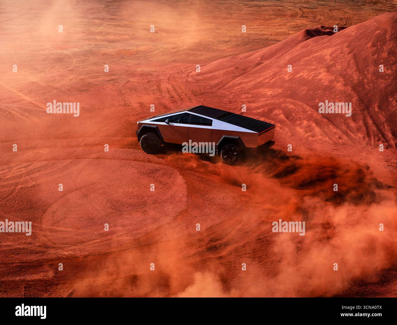 Tesla pickup truck hi-res stock photography and images - Alamy