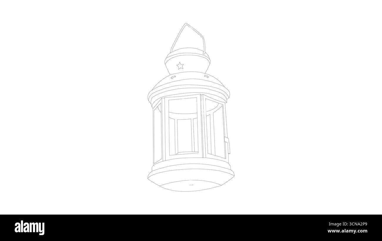 Hanging religious lantern Cut Out Stock Images & Pictures - Alamy