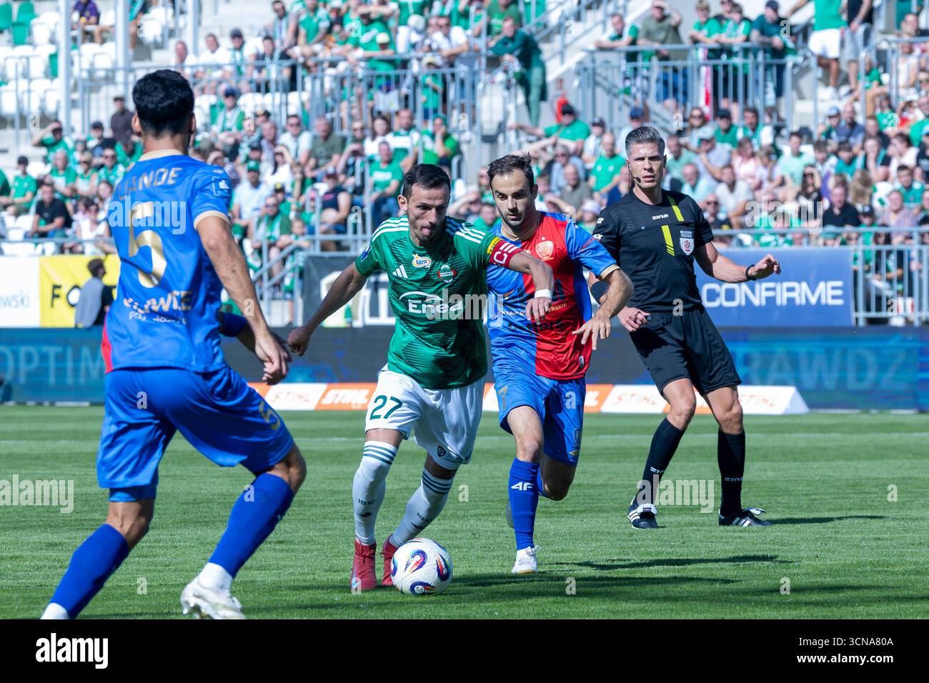 Radom, Poland. 20th September 2025. PKO BP Ekstraklasa match between ...