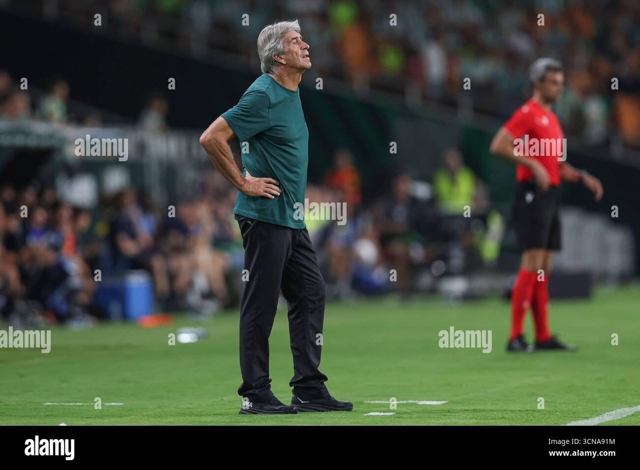 Real Betis head coach Manuel Pellegrini during the La Liga EA Sports ...