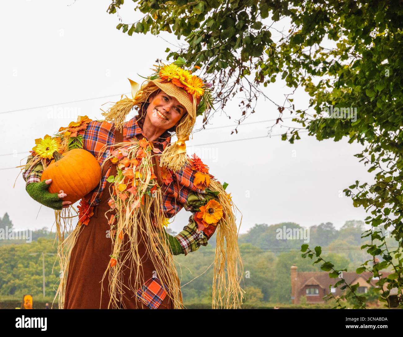 tulleys Farm West Sussex England 20 Sep 2025 The seasonal Pumpkin ...