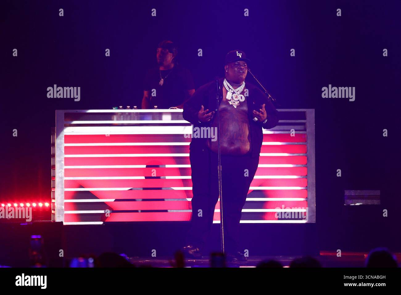 BigXthaPlug on stage for iHeartRadio Music Festival - FRI, T-Mobile ...
