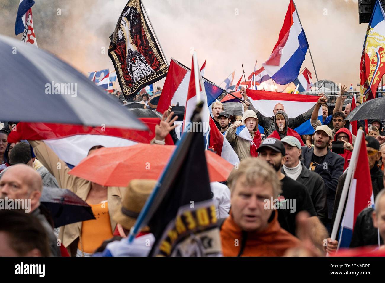 THE HAGUE - A protest against the current asylum policy is taking place ...