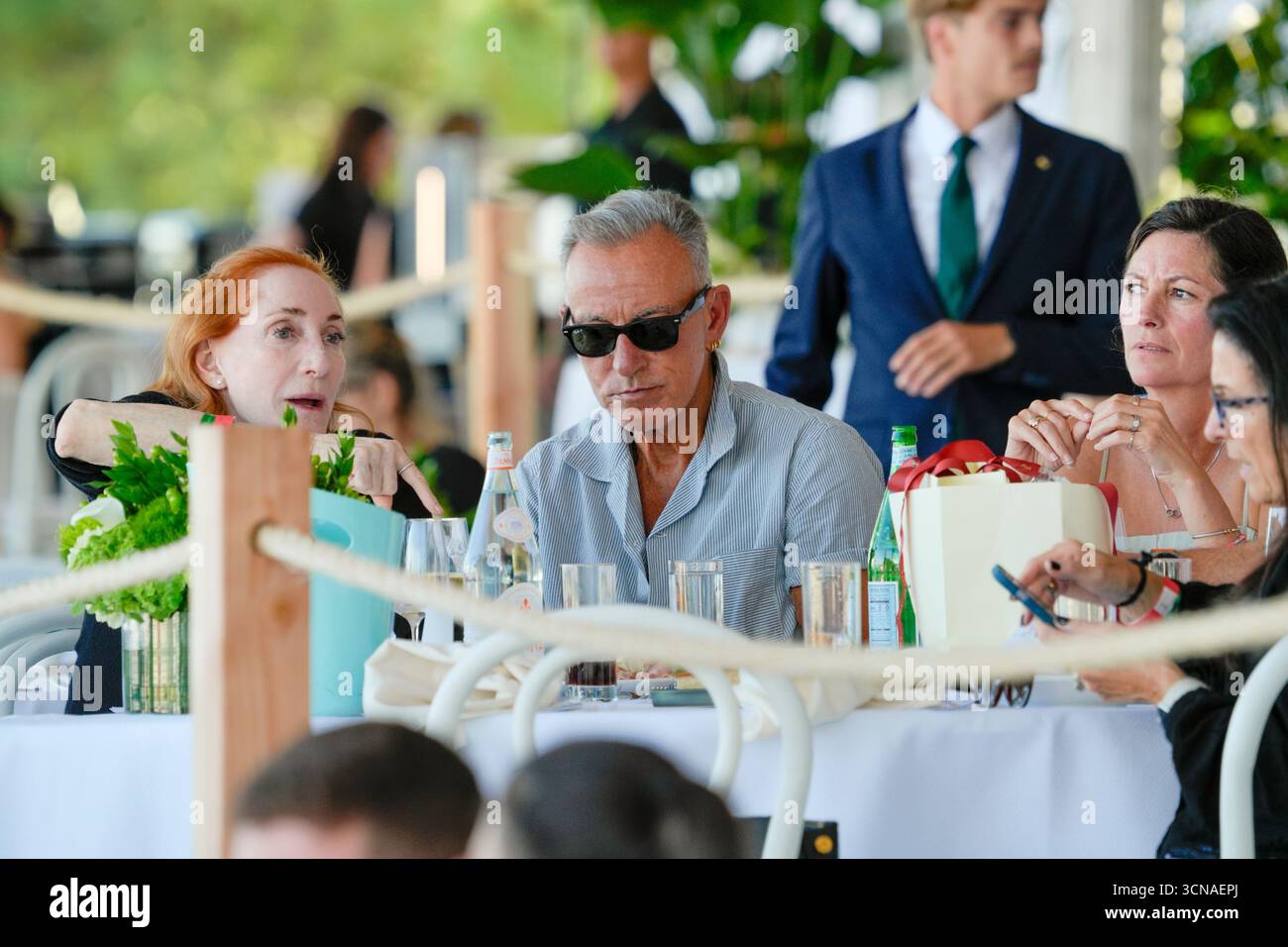 Bruce Springsteen attends the Longines Global Champions Tour New York ...