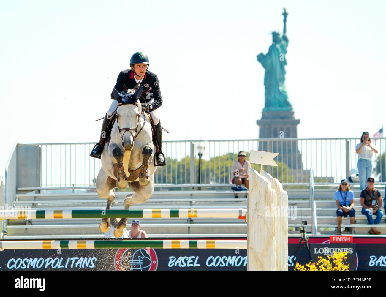 Marlon Modolo Zanotelli, horse Charly Heart compete during the Longines ...
