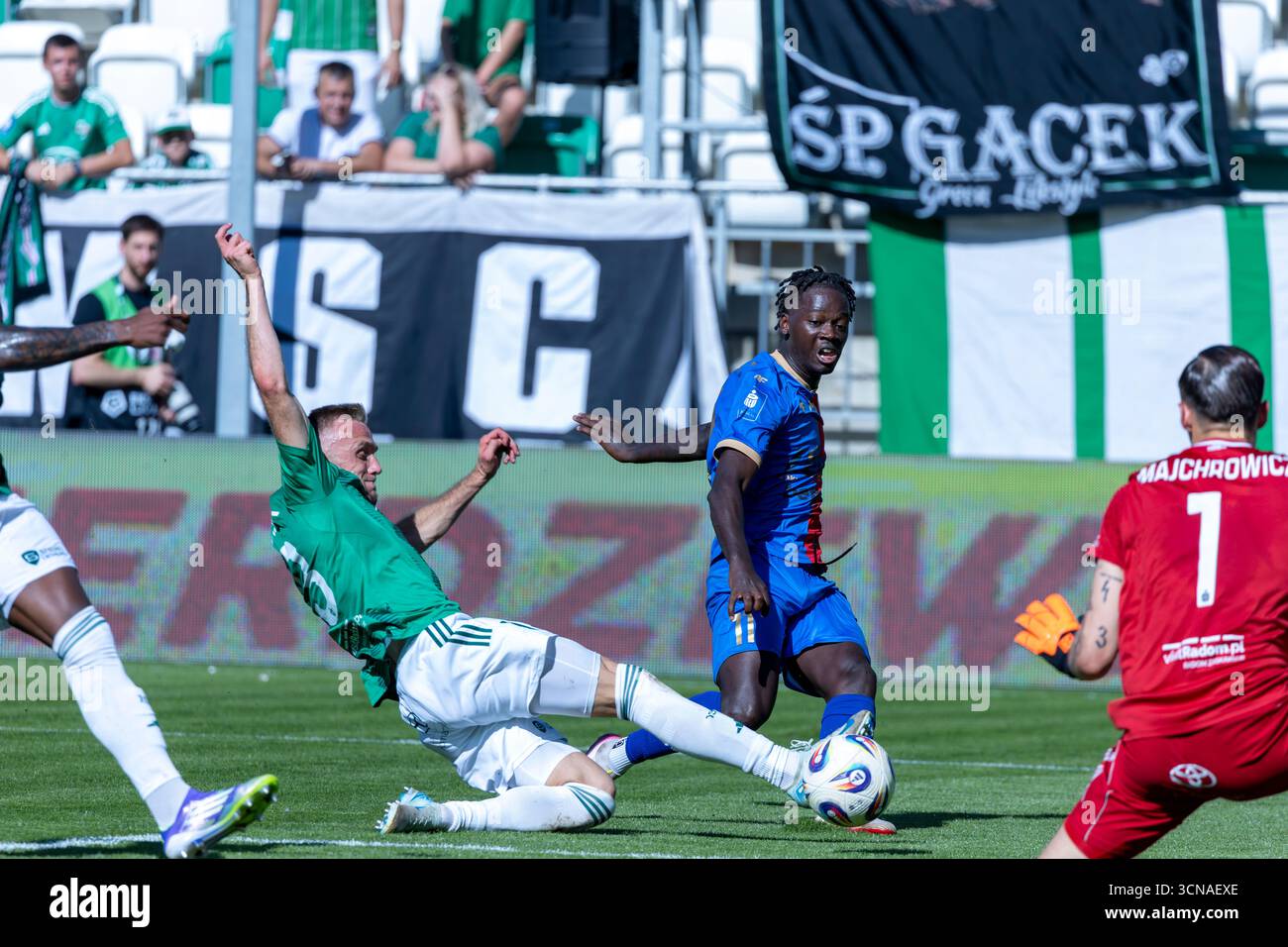 Radom, Poland. 20th September 2025. PKO BP Ekstraklasa match between ...
