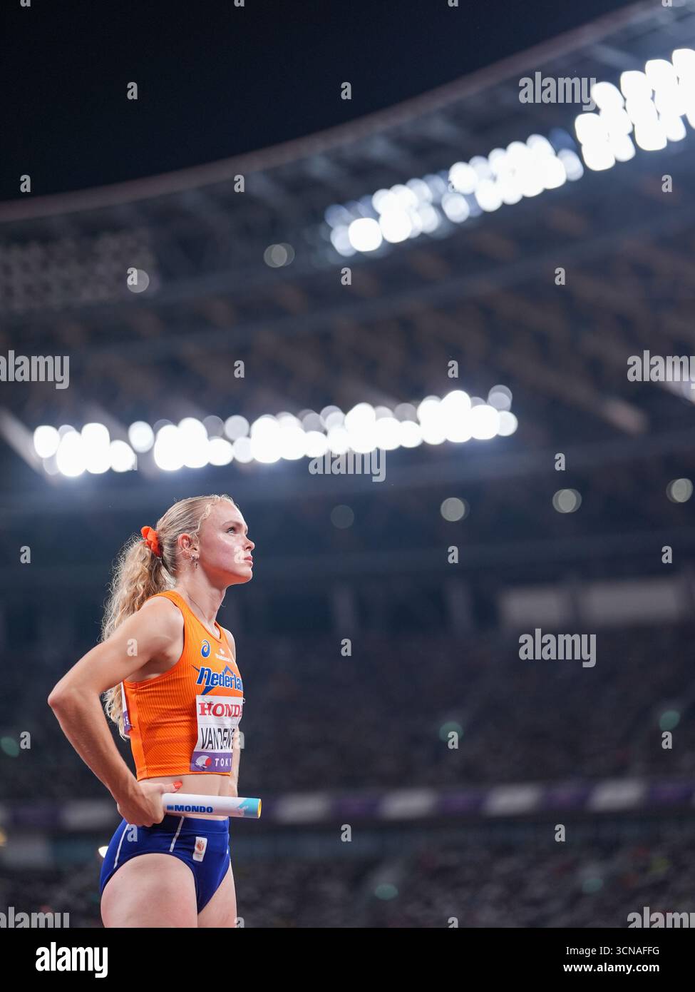 TOKYO, JAPAN - SEPTEMBER 20: Isabel van den Berg of the Netherlands ...