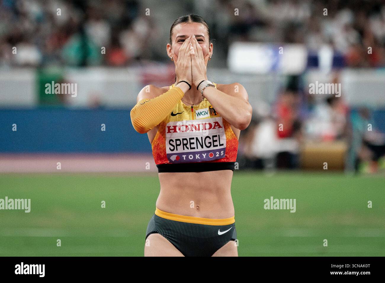 Sandrina Sprengel (Siebenkampf Frauen, LG Steinlach-Zollern), JPN, Leichtathletik, Athletics ...