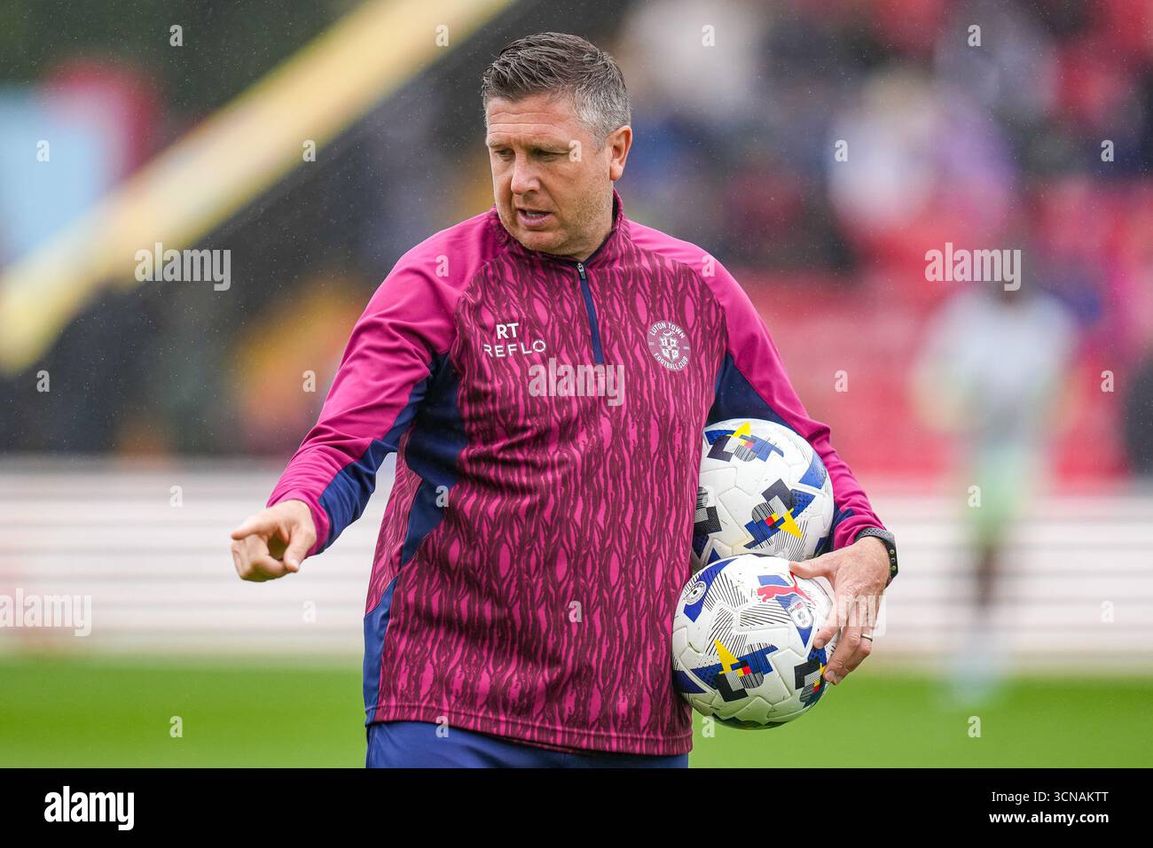 Richard Thomas (Assistant Manager) of Luton Town ahead of the Sky Bet ...