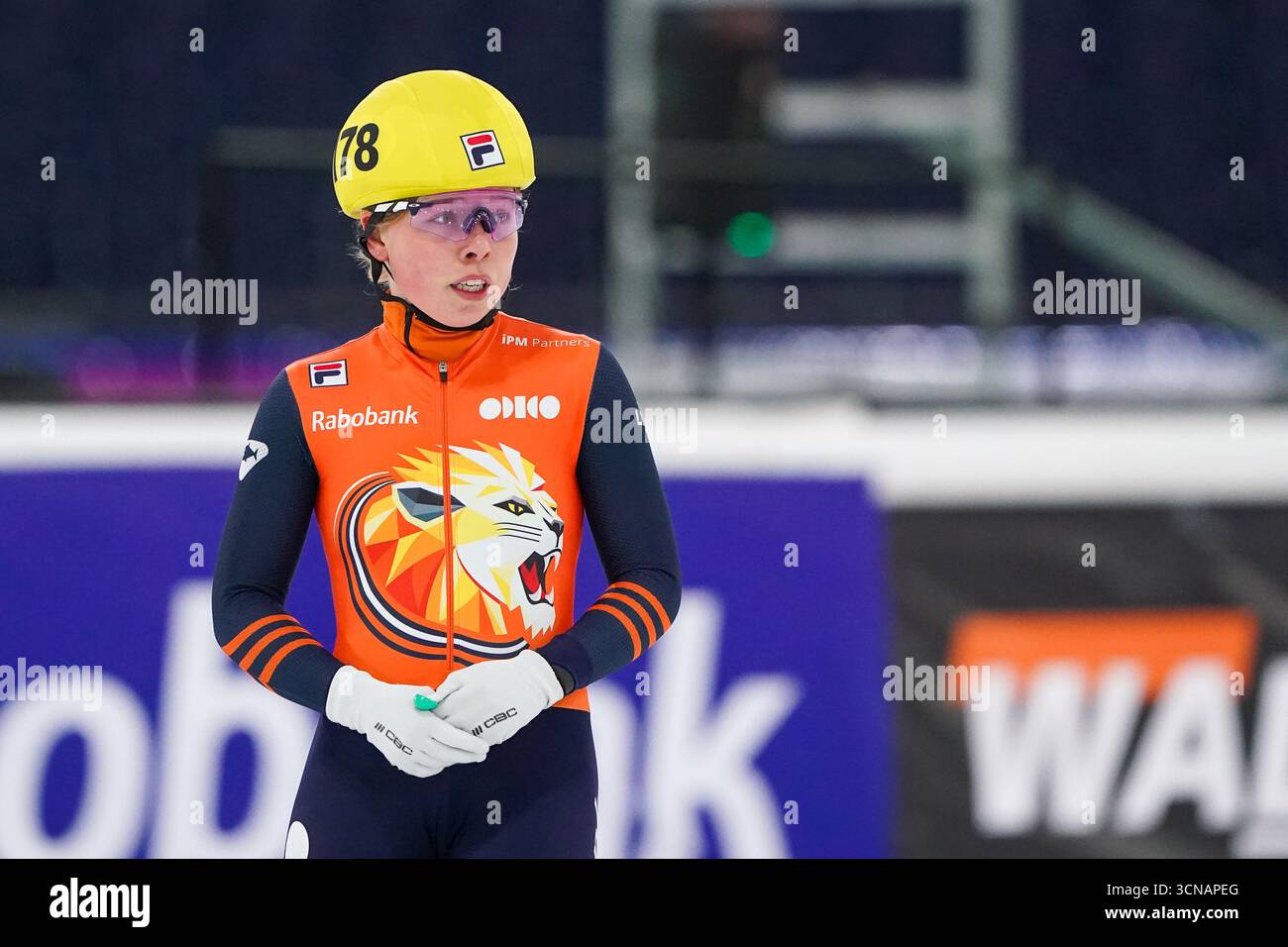 HEERENVEEN, NETHERLANDS - SEPTEMBER 20: Diede VAN Oorschot during the ...