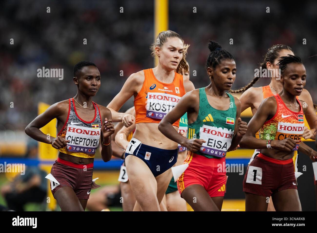 Maureen Koster of the Netherlands during the Women's 5000m Final during ...